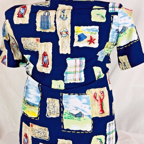 Allison Daley | Tops | Allison Daley Button Front Blouse Womens Size 4 ...